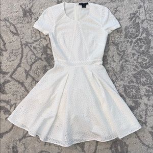 French Connection | Dresses | White French Connection Eyelet Dress ...